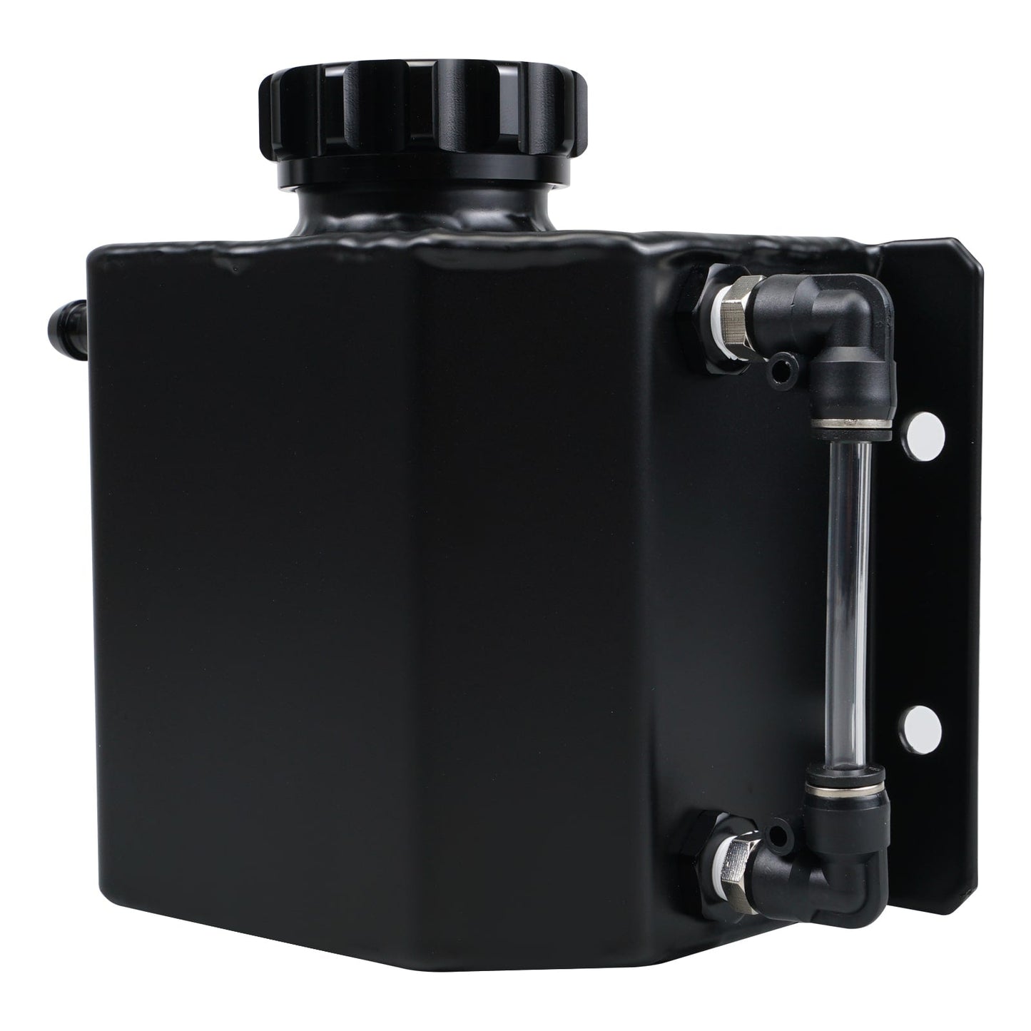 Aluminum 1L Coolant Radiator Overflow Recovery Water Tank Bottle For B ...
