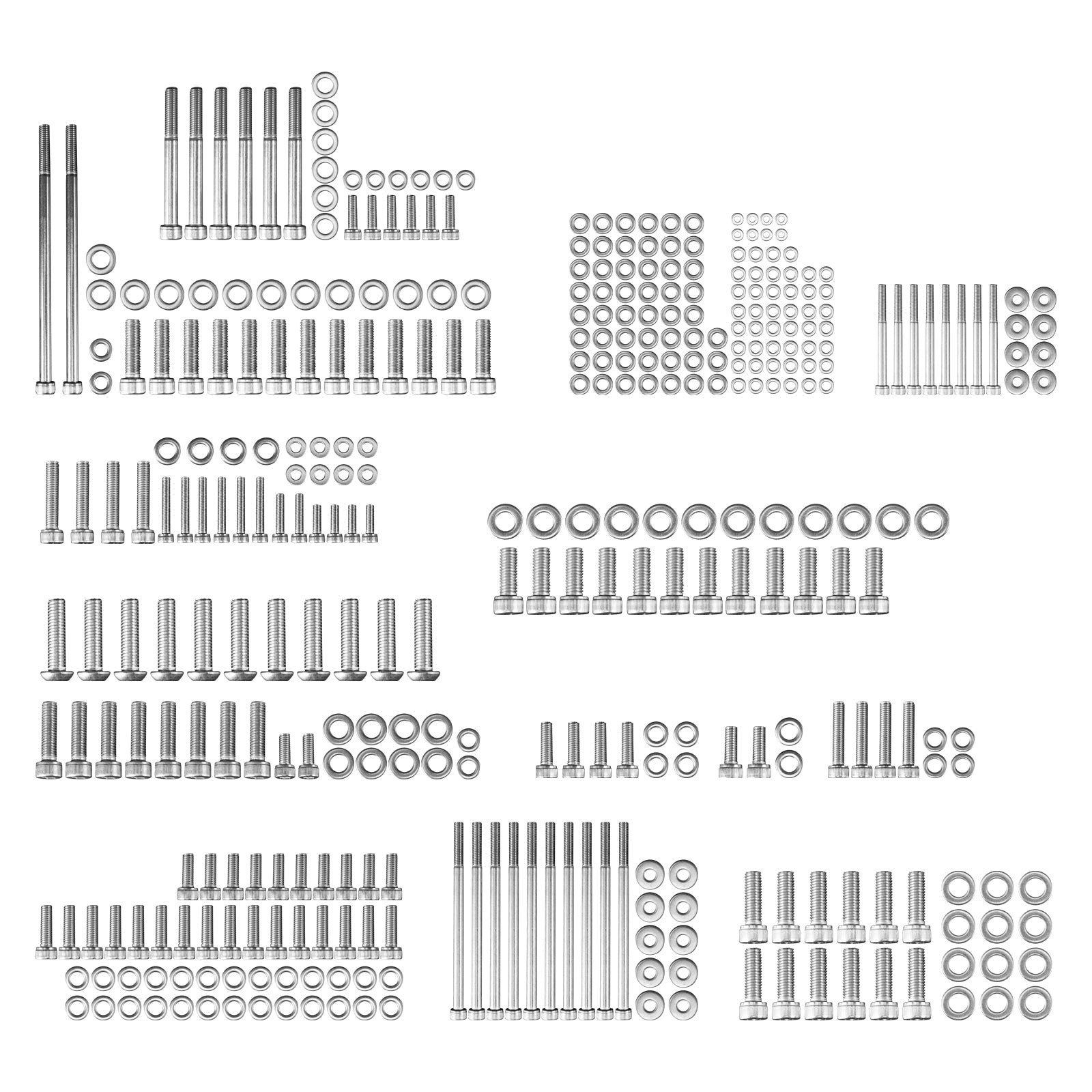 LS1 Engine Bolt Kit for Camaro Corvette LSX LS2 LS3 LS6 LS7 – Bevinsee