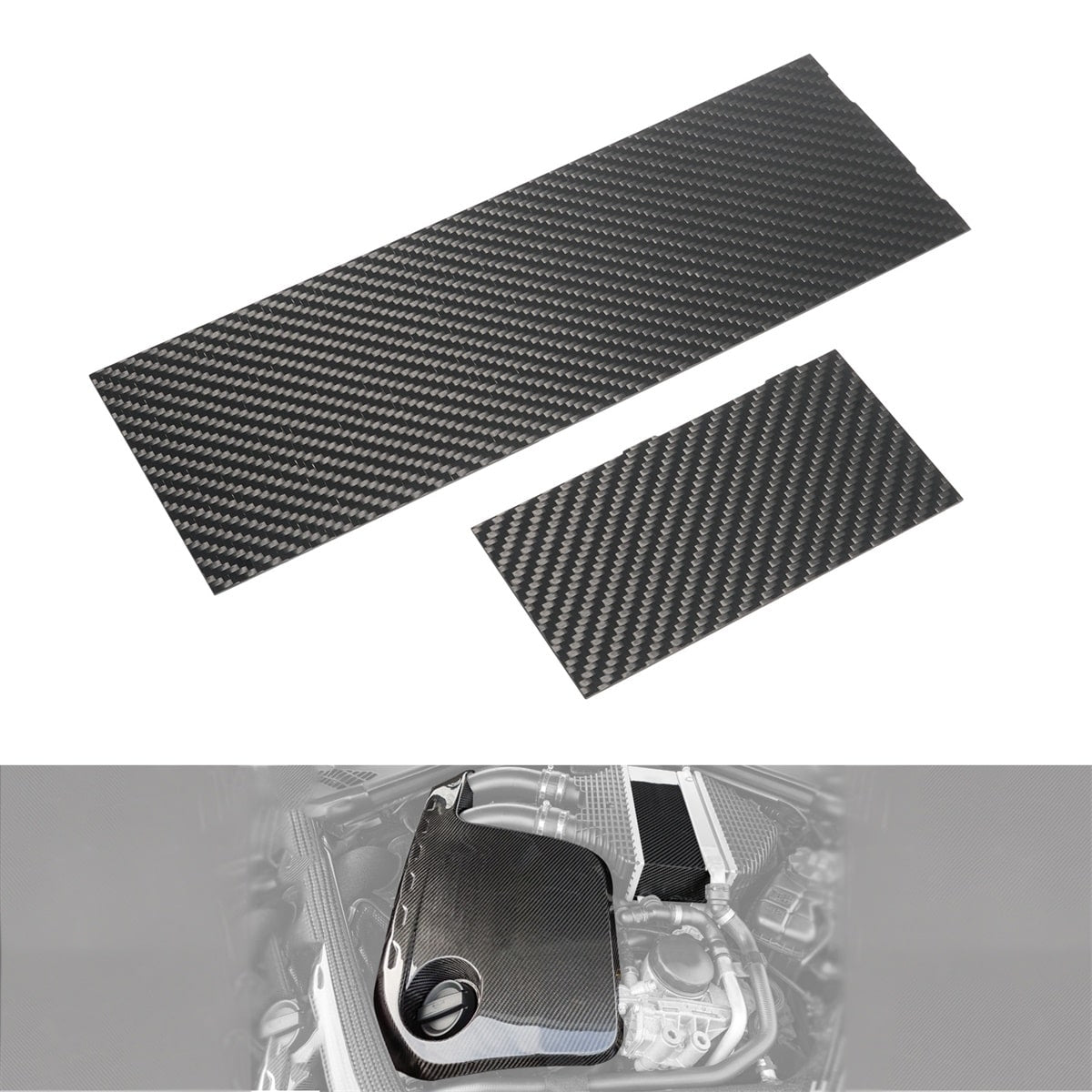 Carbon Intercooler Cover For BMW F87 F80 F82 S55 Engine – Bevinsee