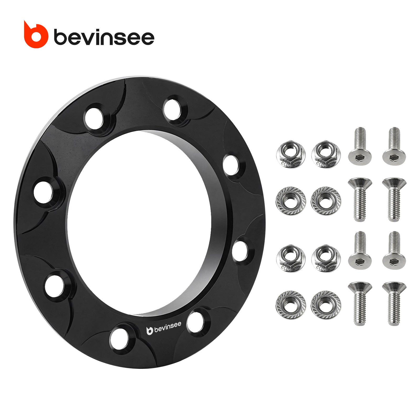 3.1" Pipe Fender Exit Bezel Trim Flange Kit For GMC Chevy – Bevinsee