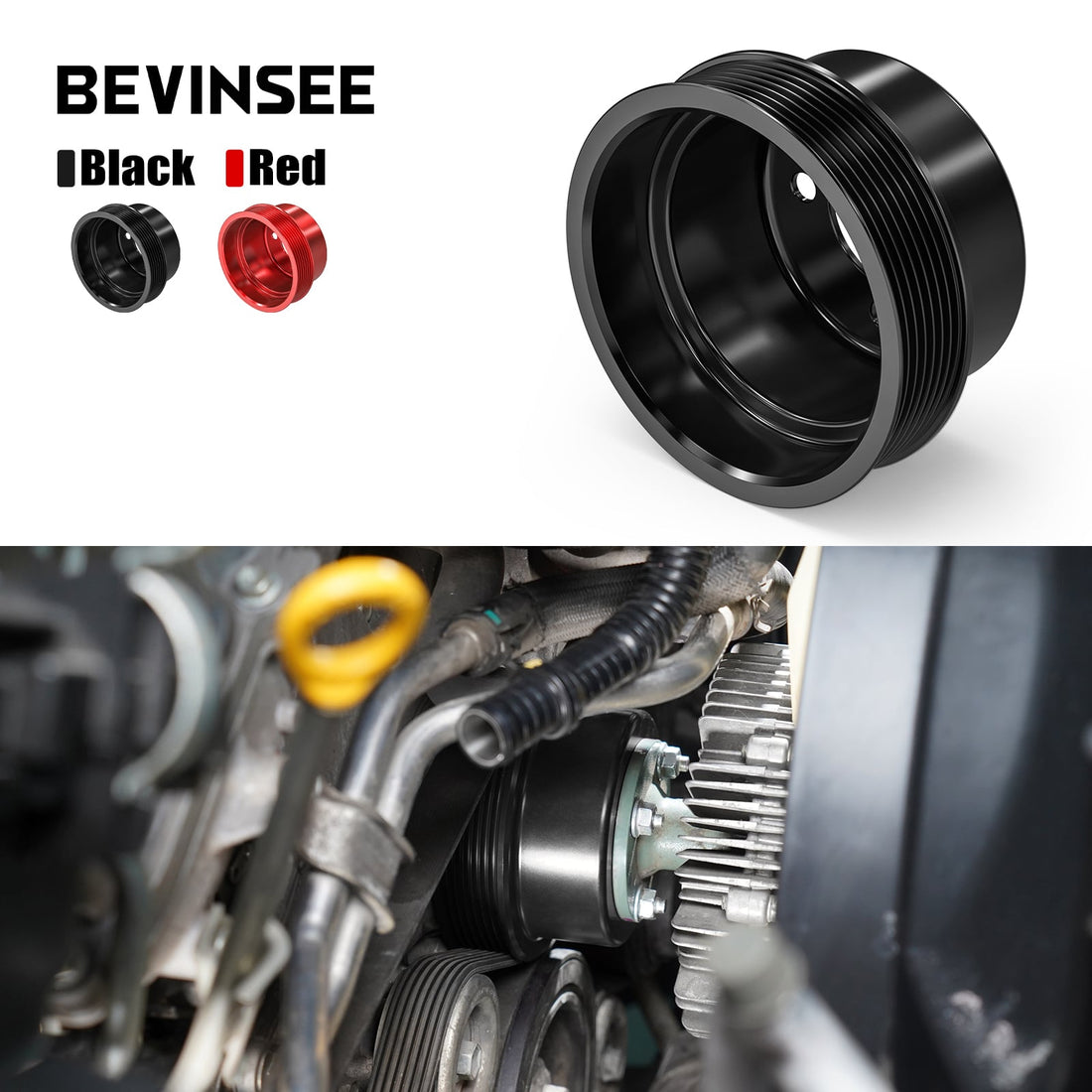 Performance Water Pump Pulley For Toyota 4Runner (USA Only) – Bevinsee