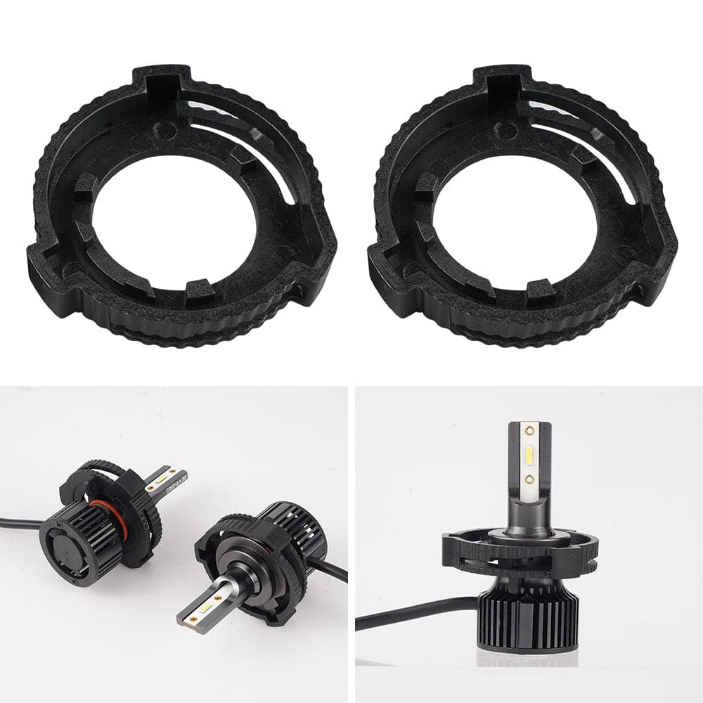 H7 LED Headlight Base Adapters For Ford Fiesta – Bevinsee